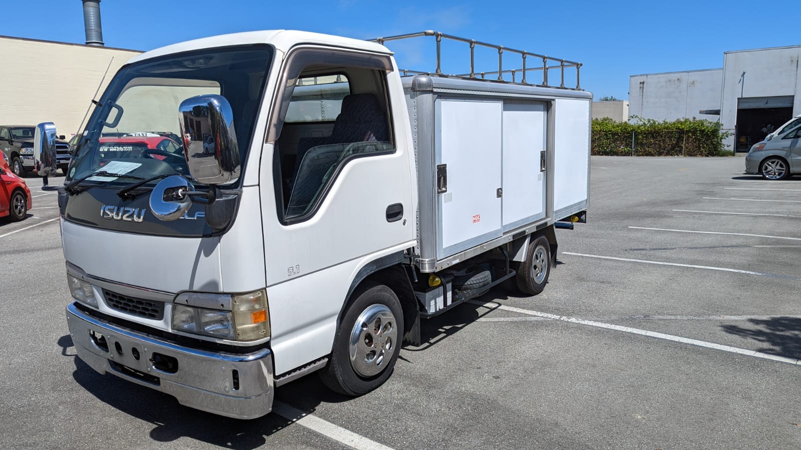 Isuzu Elf JDM import is tough and efficient vehicle