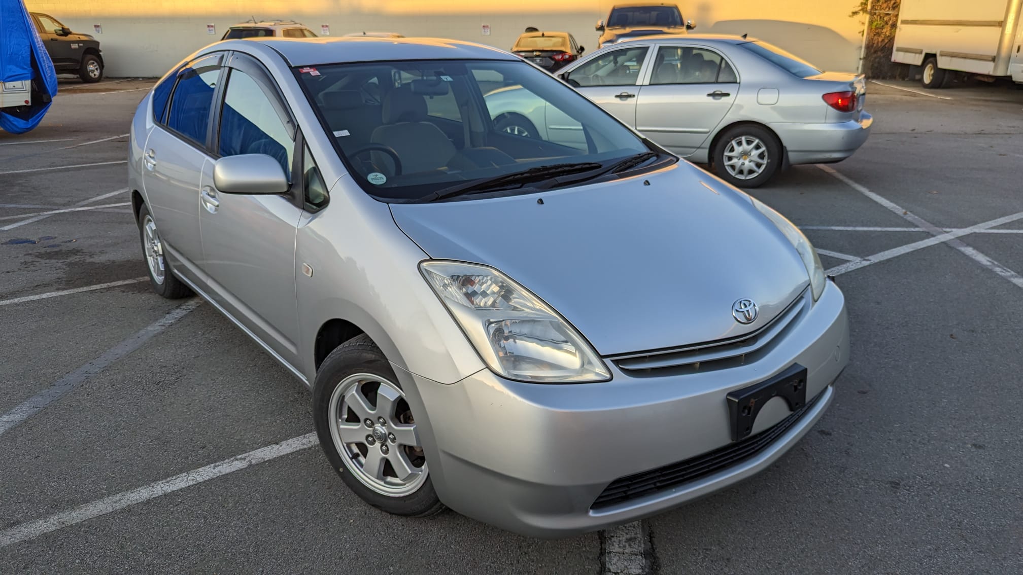 Toyota Prius JDM import is economical and modern