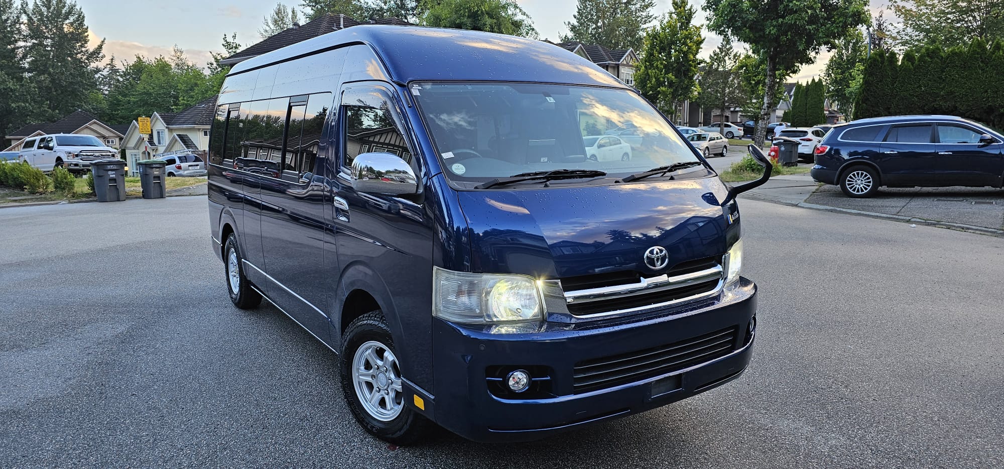 Toyota Hiace JDM import is spacious and versatile