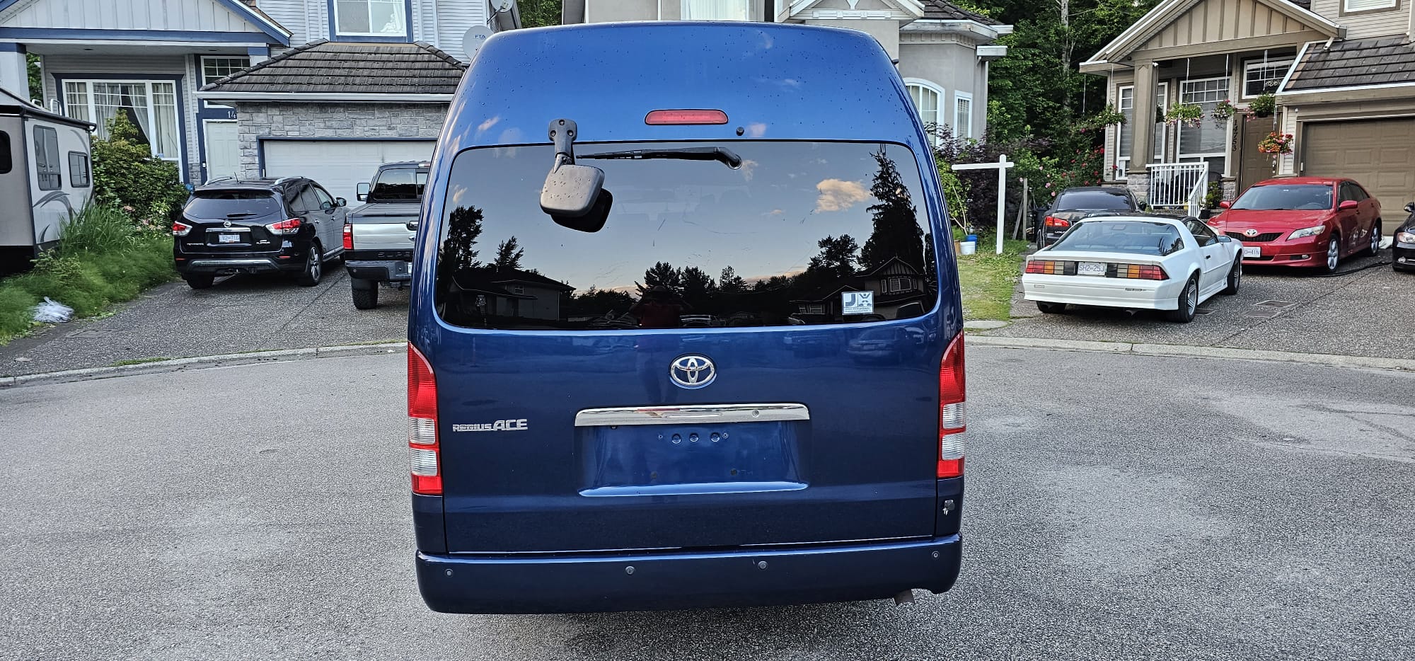 Toyota Hiace JDM import is spacious and versatile