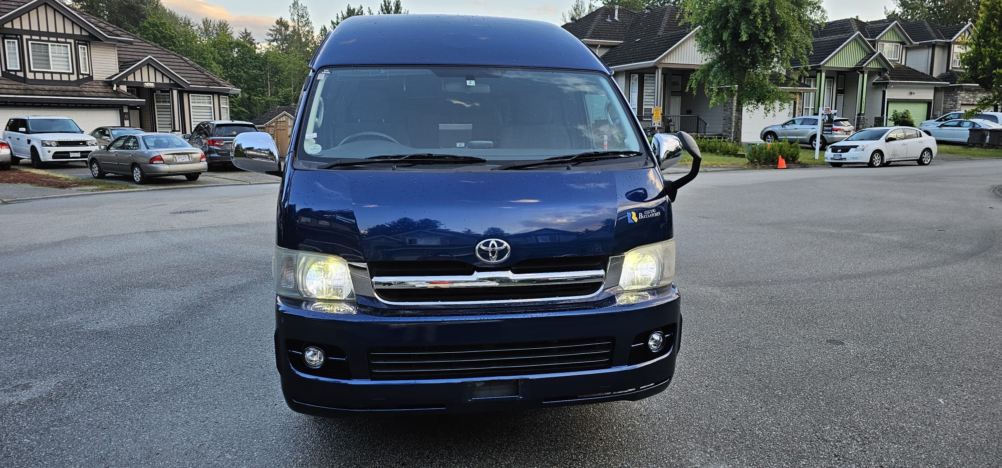Toyota Hiace JDM import is spacious and versatile