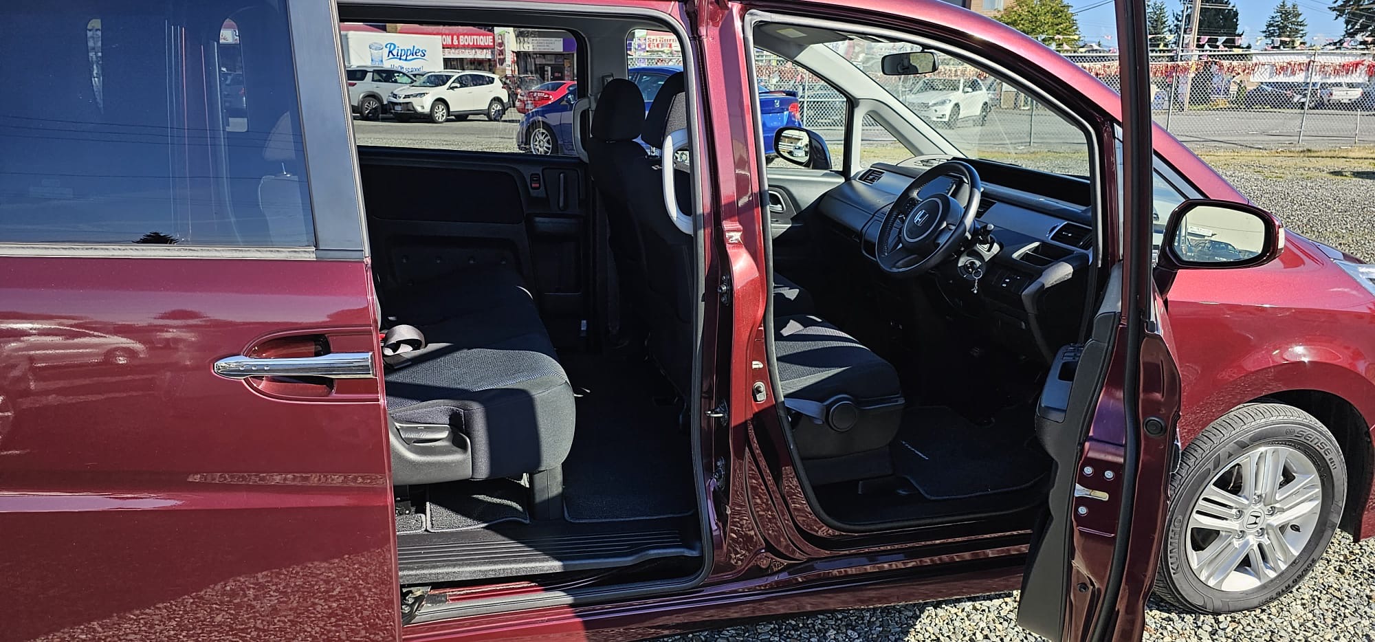 Honda Stepwagon JDM import is a spacious family van