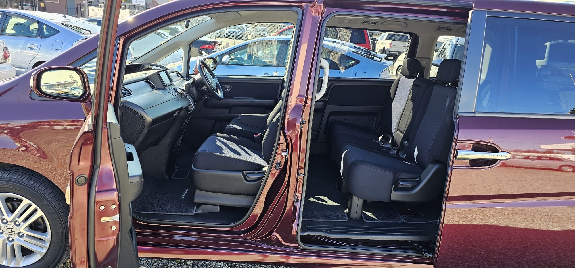 Honda Stepwagon JDM import is a spacious family van