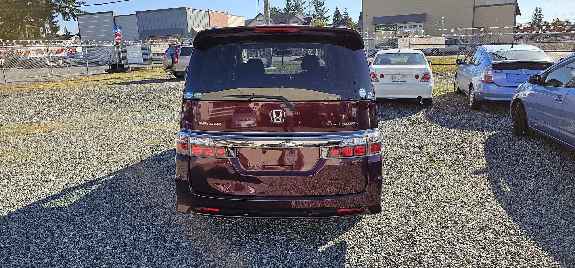 Honda Stepwagon JDM import is a spacious family van