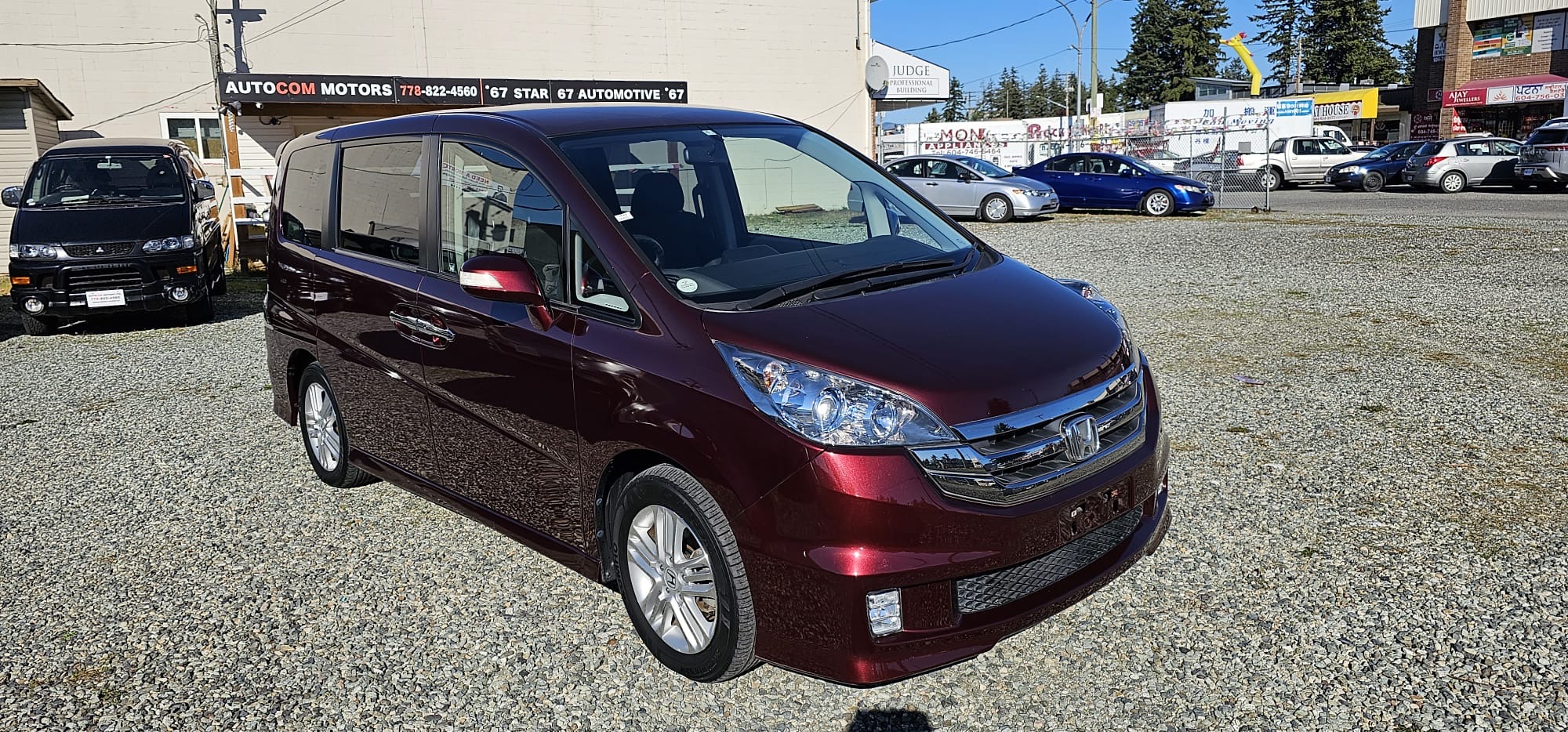 Honda Stepwagon JDM import is a spacious family van