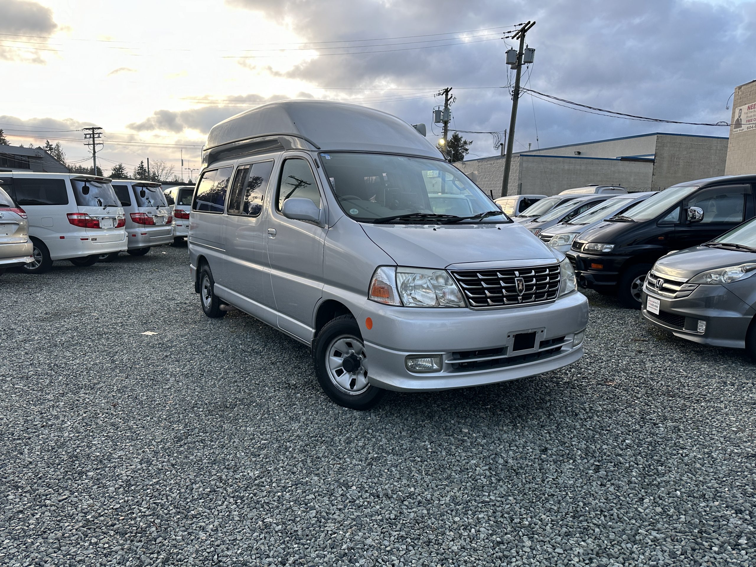 Toyota Grand Hiace JDM import for luxury travel