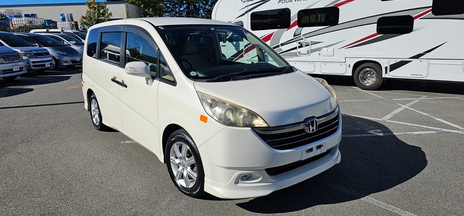 Honda Stepwagon JDM import is versatile and reliable