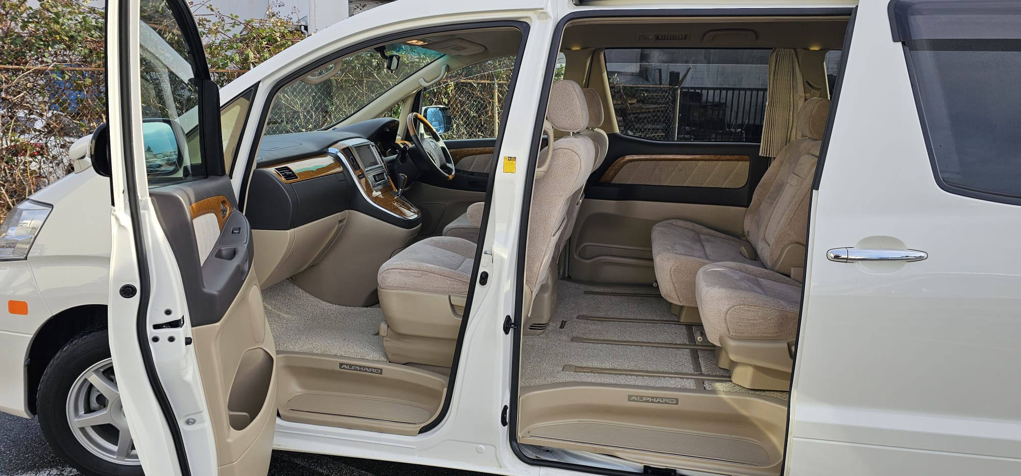 Toyota Alphard JDM import for superior comfort and style