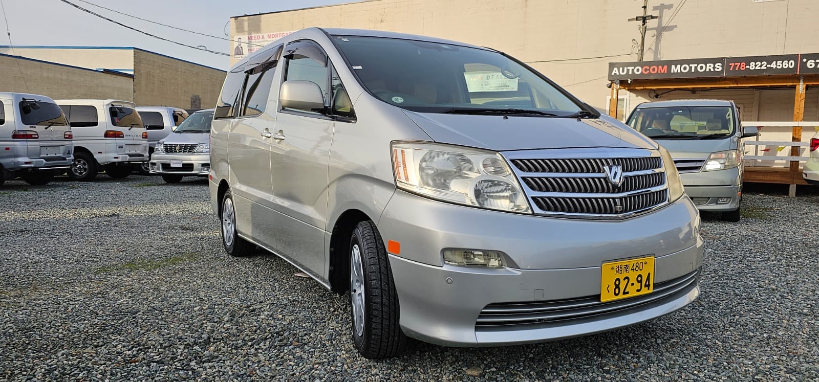 Toyota Alphard JDM import stylish family vehicle today