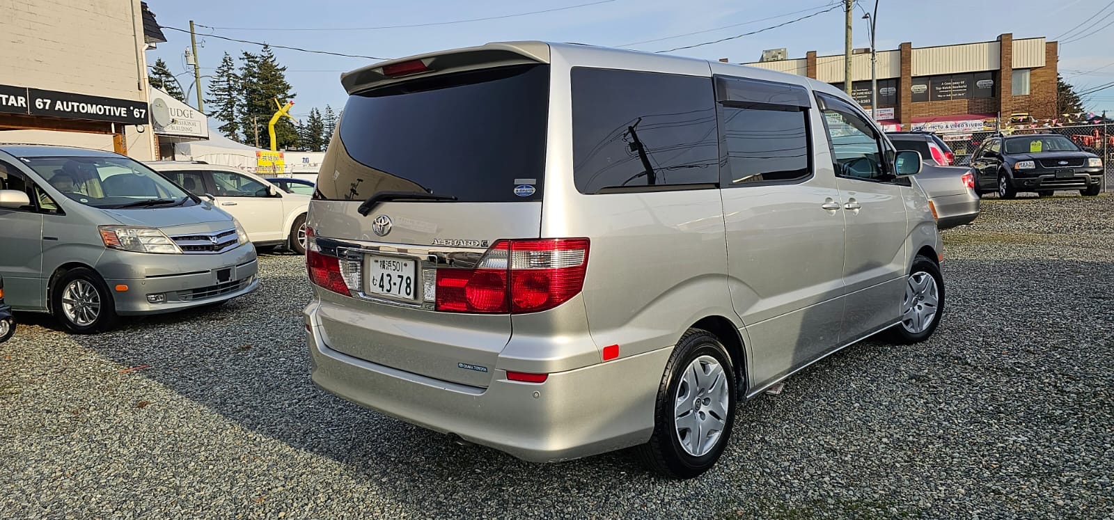 Toyota Alphard JDM import stylish family vehicle today