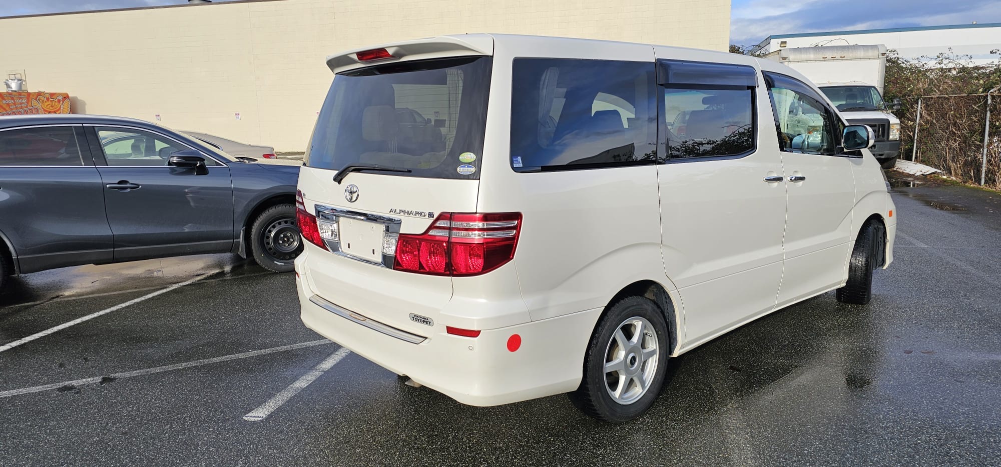 Toyota Alphard JDM import for superior comfort and style