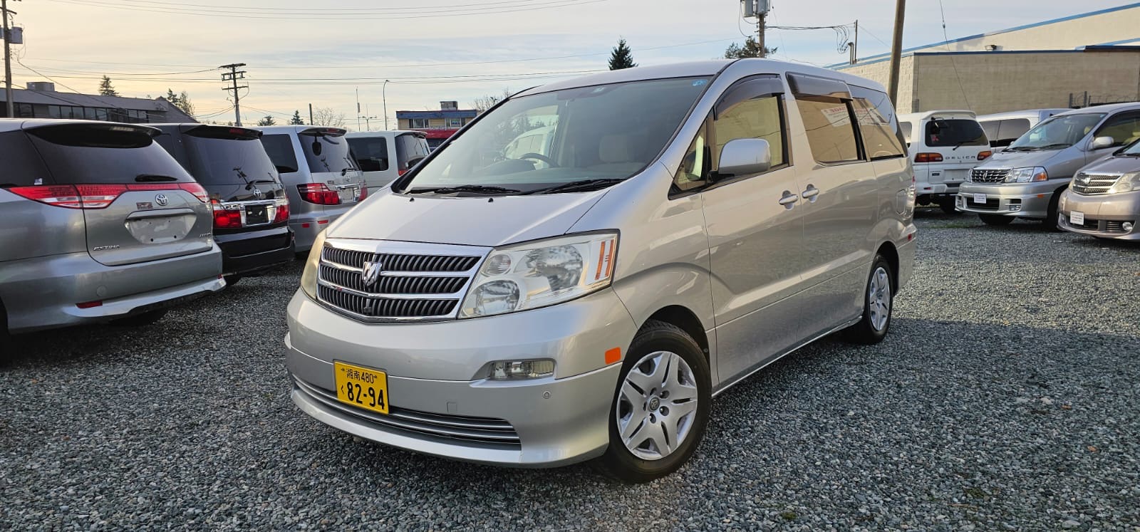 Toyota Alphard JDM import stylish family vehicle today