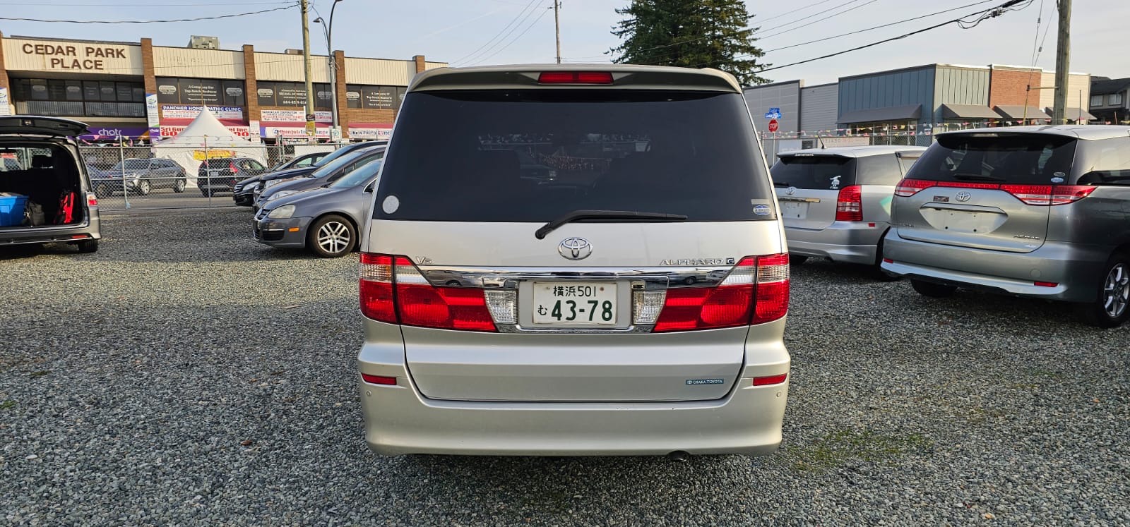 Toyota Alphard JDM import stylish family vehicle today