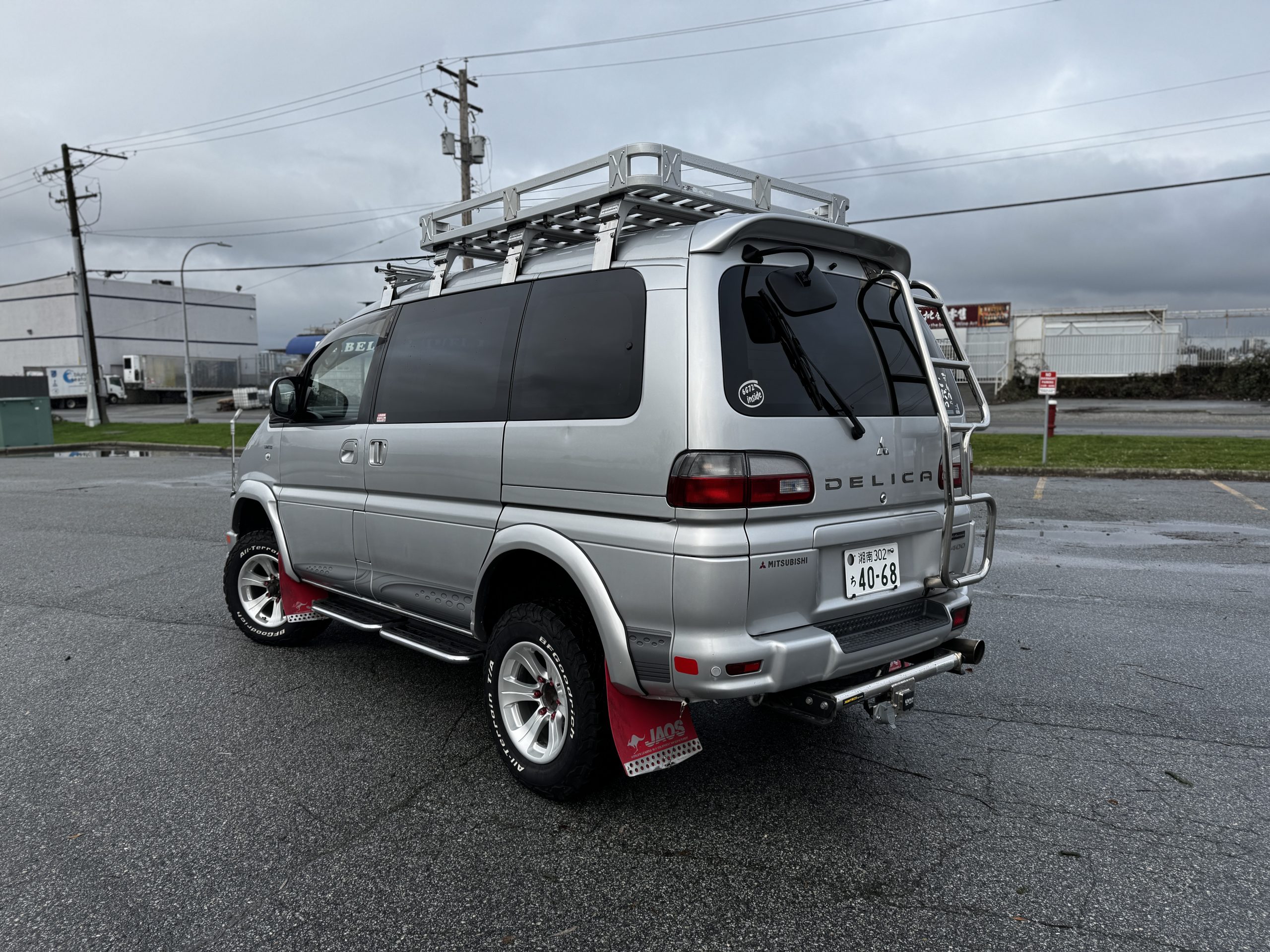 Mitsubishi Delica JDM import with off-road potential